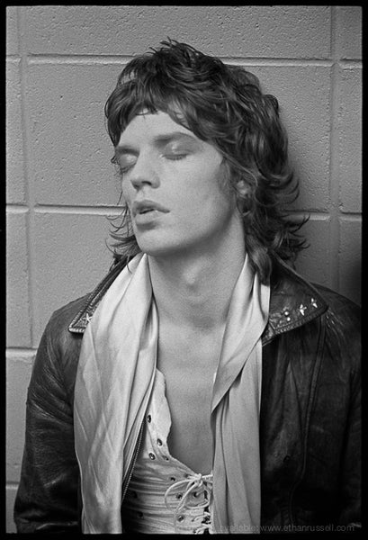 young mick jagger lips