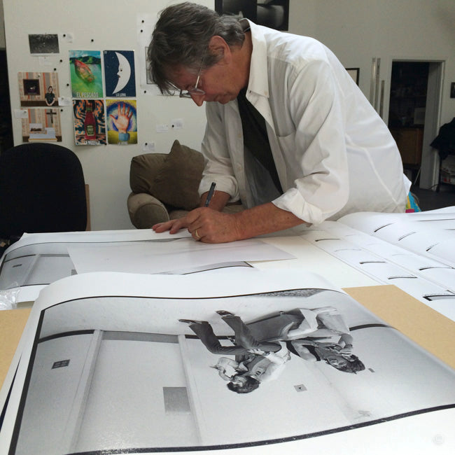 Keith Richards and Mick Jagger "Laugh" 1972 – ETHAN RUSSELL PHOTOGRAPHS