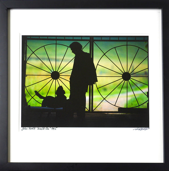 Framed, signed and titled 8x10 archival print of John Hiatt "walk On ...